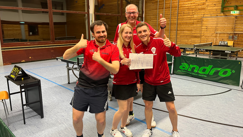 TTC Schefflenz II sichert sich die Meisterschaft in der Bezirksklasse MOS/BCH